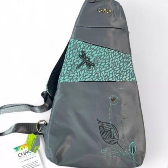 Chala | Bags | New Chala Cv Escape Rfid Small Sling Backpack Dragonfly ...
